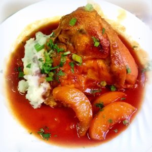 Peach Whiskey Barbecue Chicken | McCutcheons